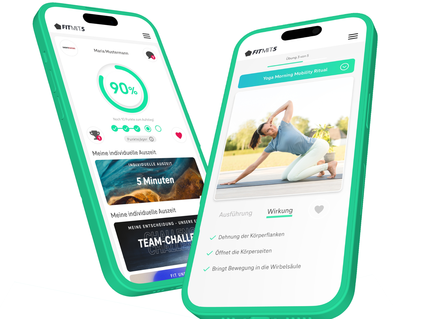 Fitmit5 - Your program for sustainable fitness and health